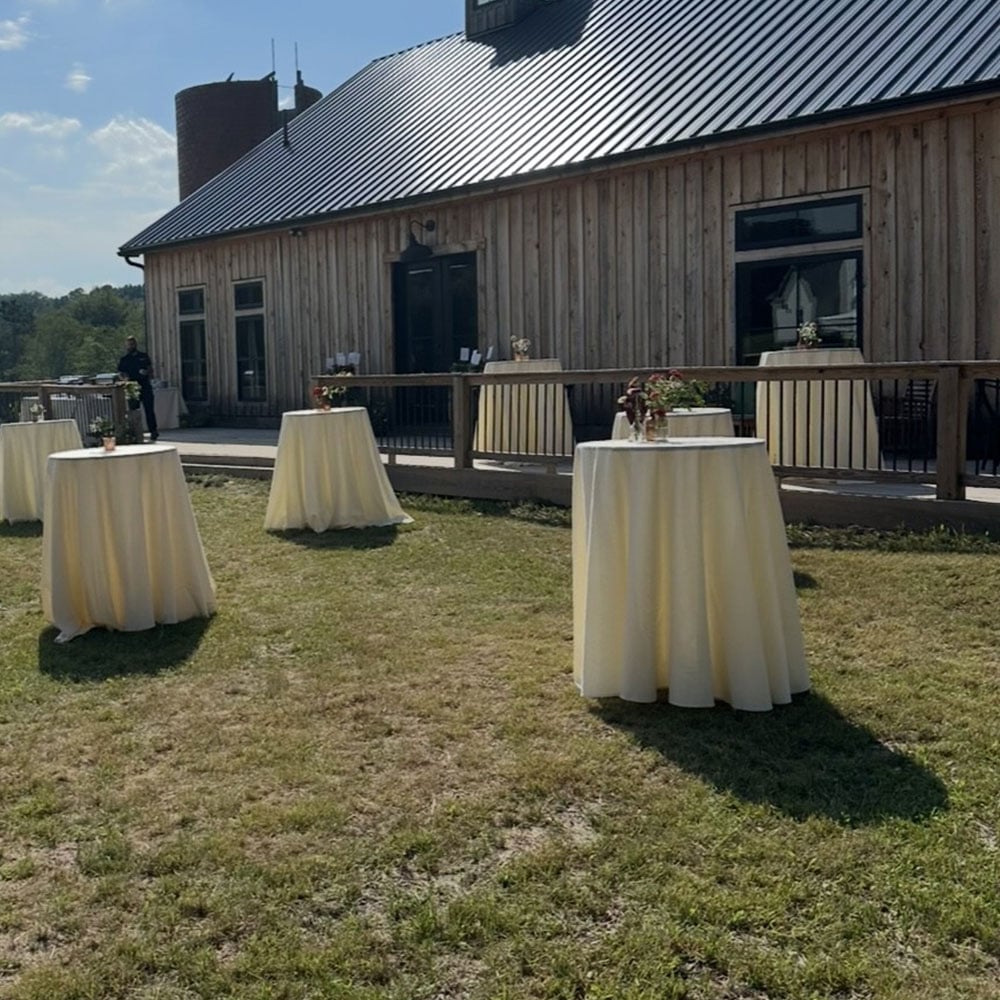 Cocktail Tables - RM Rentals LLC | RM Rentals LLC